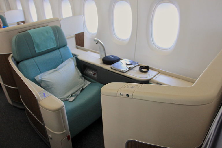 Flying First Class with Korean Air and Asiana Airlines – Korea Trip Guide